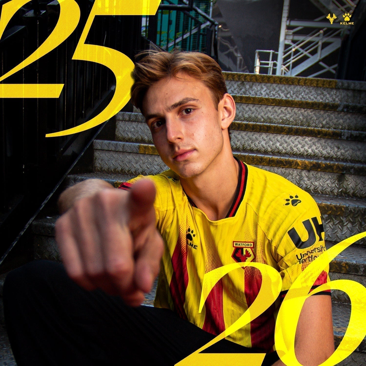 WATFORD FC AND KELME UNVEIL HOME KIT FOR 2025/26 SEASON